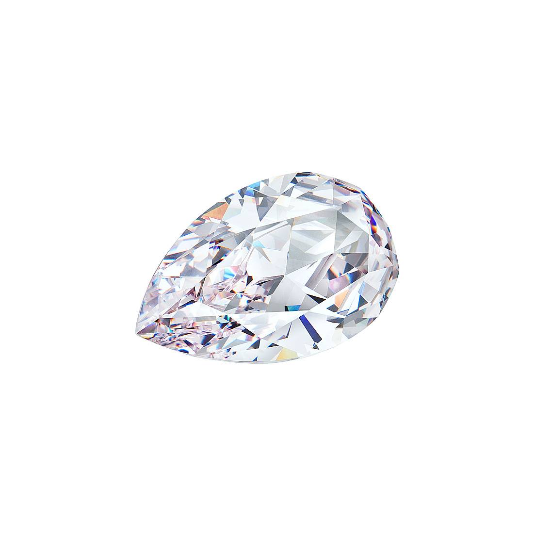 Cubic Zirconia Pear Diamond - Preciosa Components