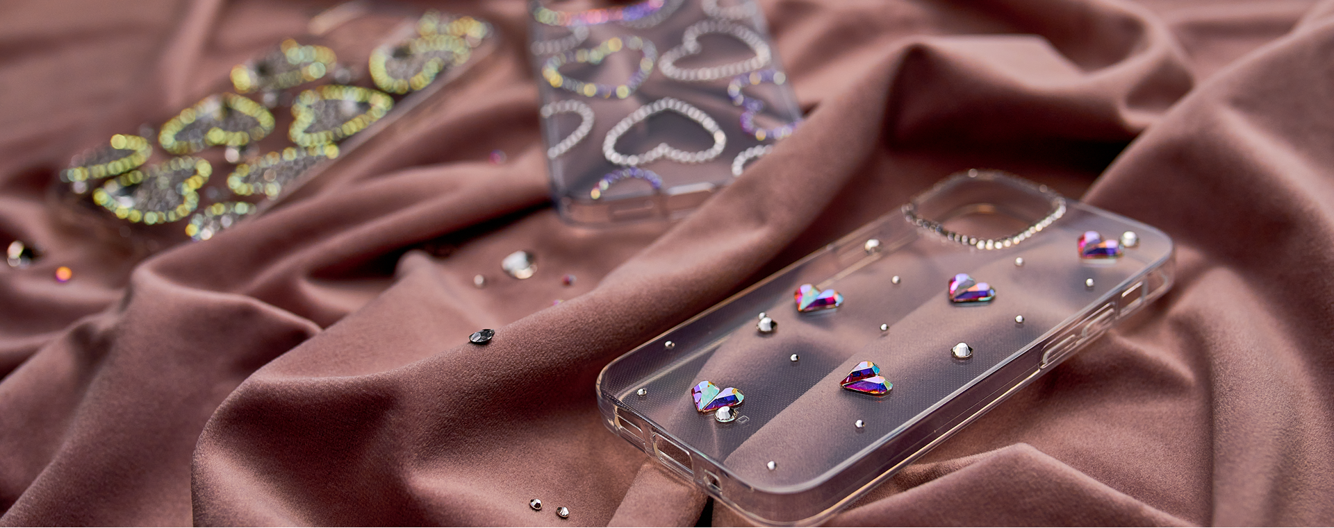 Heart Phone Covers - Preciosa Components